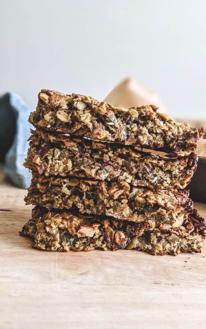 Healthy Vegan Protein Flapjacks - By The Forkful