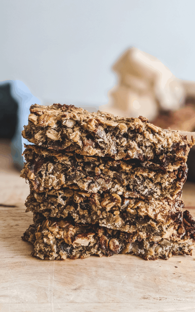 Healthy Vegan Protein Flapjacks - By The Forkful