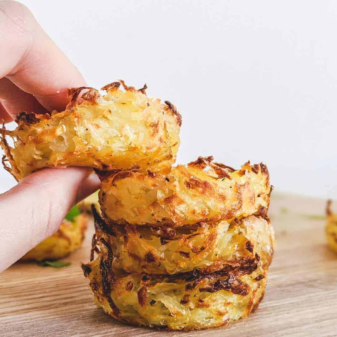 Easy Baked Vegan Hash Browns Recipe | By The Forkful