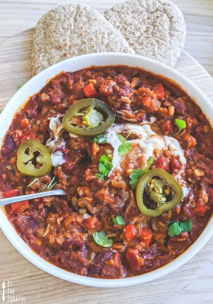Homemade Vegan Chilli Recipe - By The Forkful