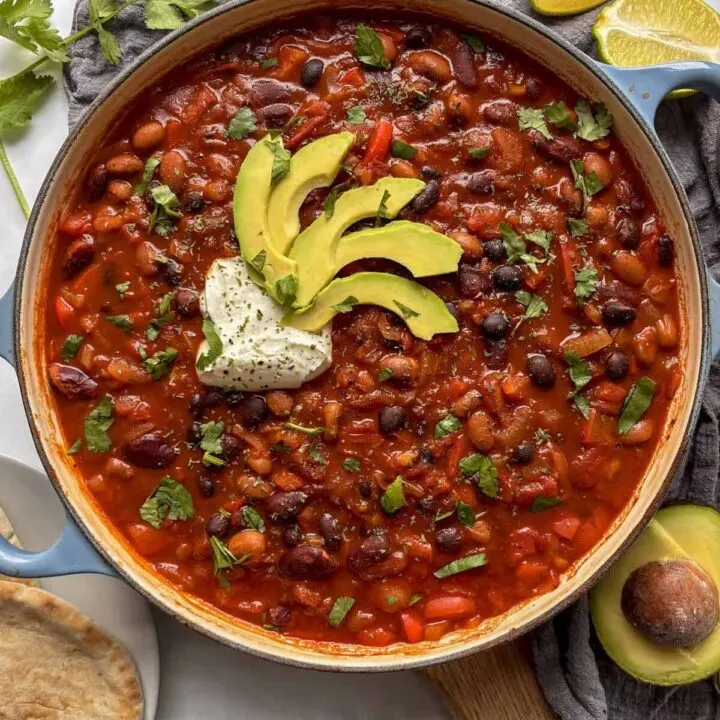 Easy Bean Chilli Recipe - By The Forkful