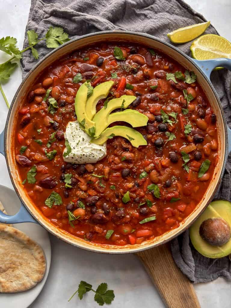 Easy Bean Chilli Recipe - By The Forkful