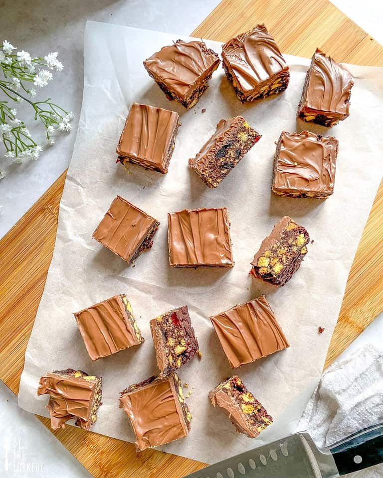 Chocolate Tiffin Recipe - By The Forkful
