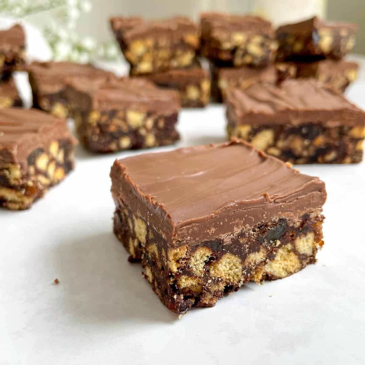 Chocolate Tiffin Recipe - By The Forkful