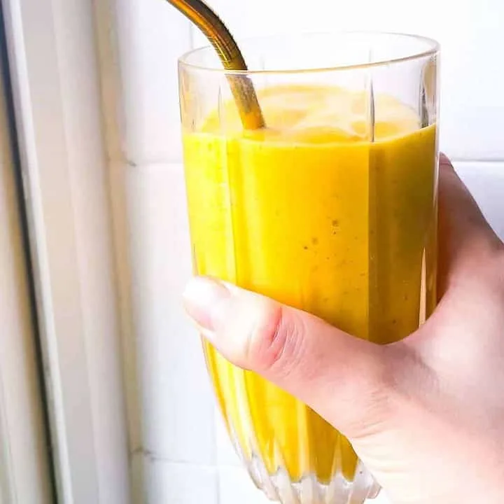 Mango Smoothie (Vegan) - By The Forkful