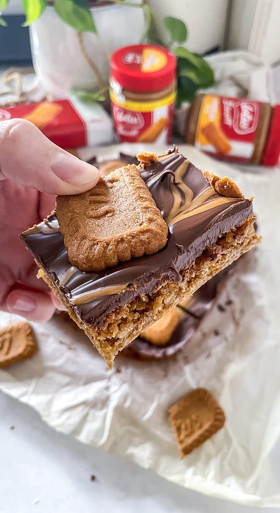 Biscoff Flapjacks - By The Forkful