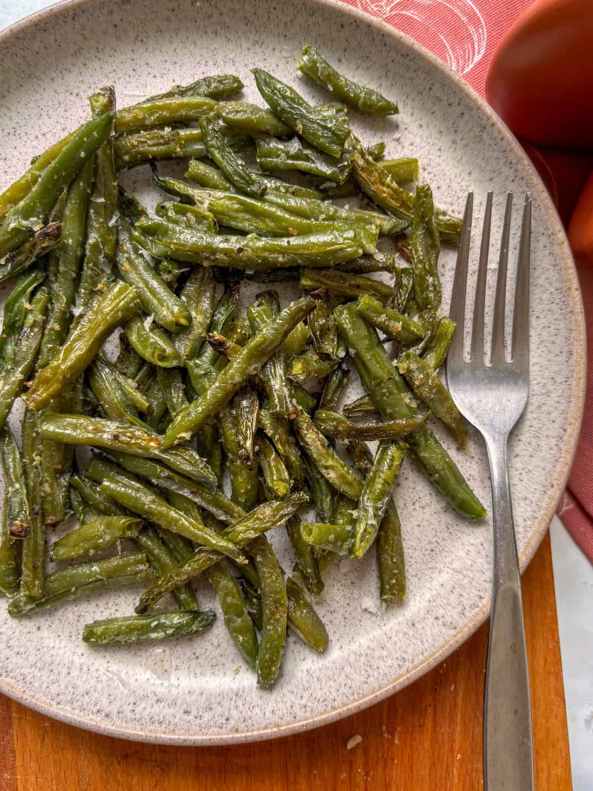 Roasted Frozen Green Beans Recipe - By The Forkful