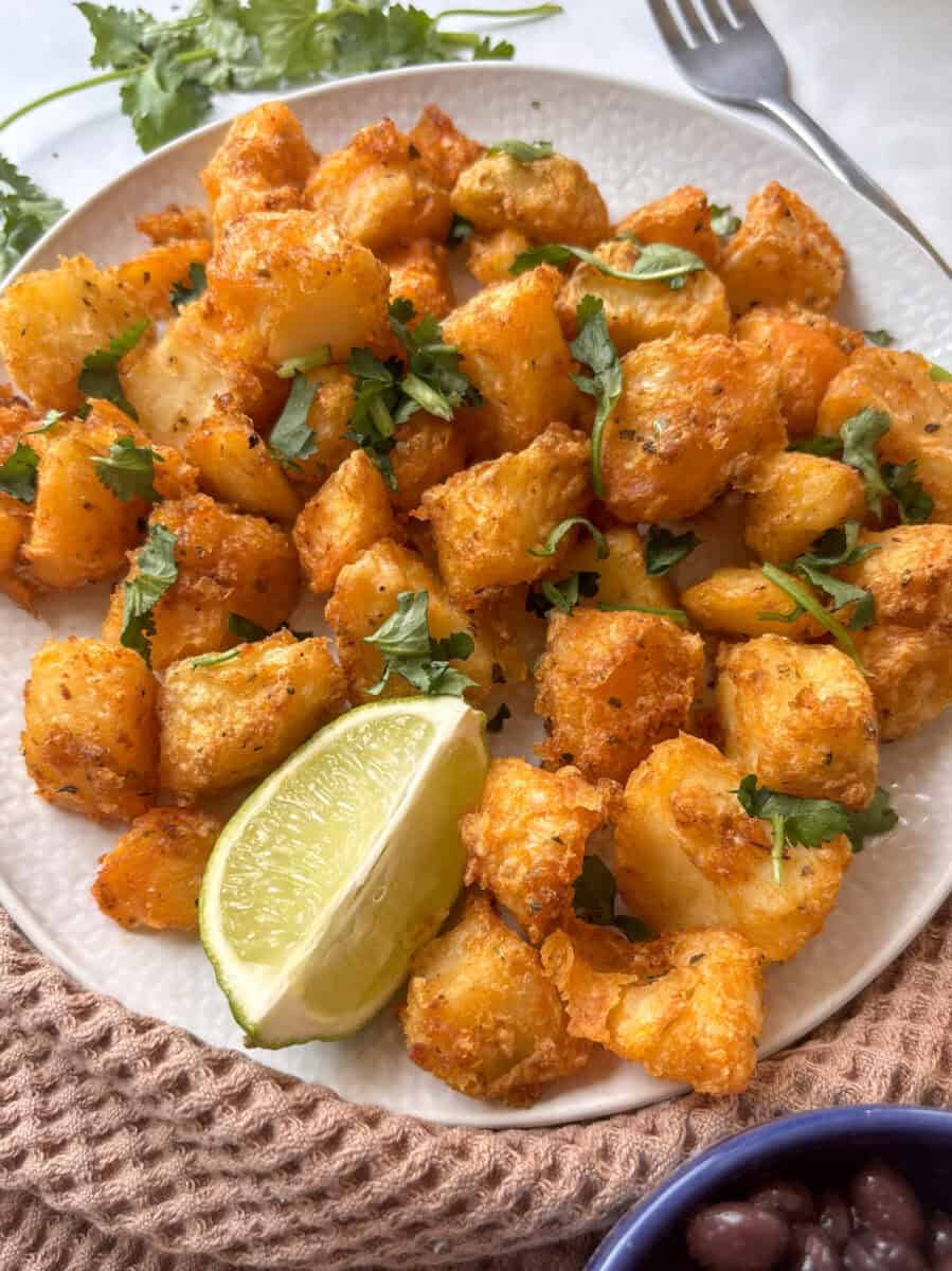 Crispy Mexican Potatoes - By The Forkful