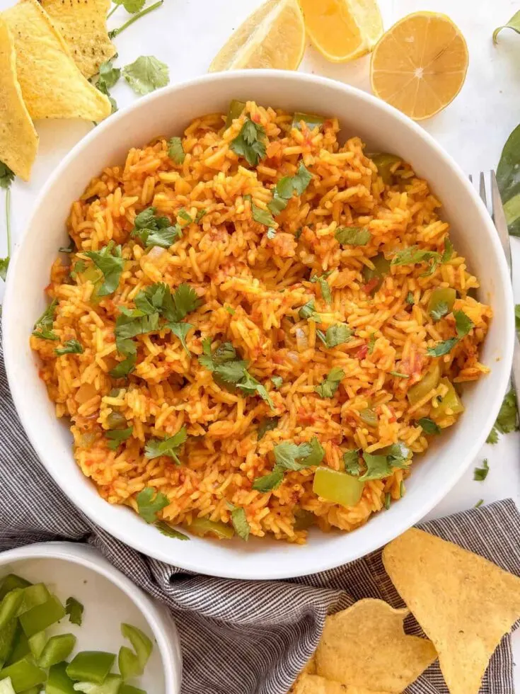 Easy Homemade Nando's Spicy Rice - By The Forkful