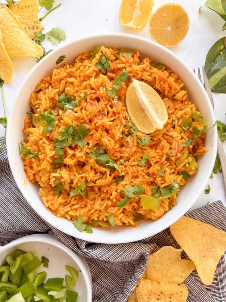 Easy Homemade Nando's Spicy Rice - By The Forkful