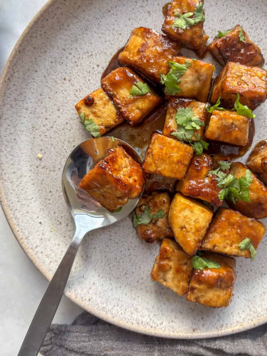 Crispy Marinated Tofu Recipe - By The Forkful