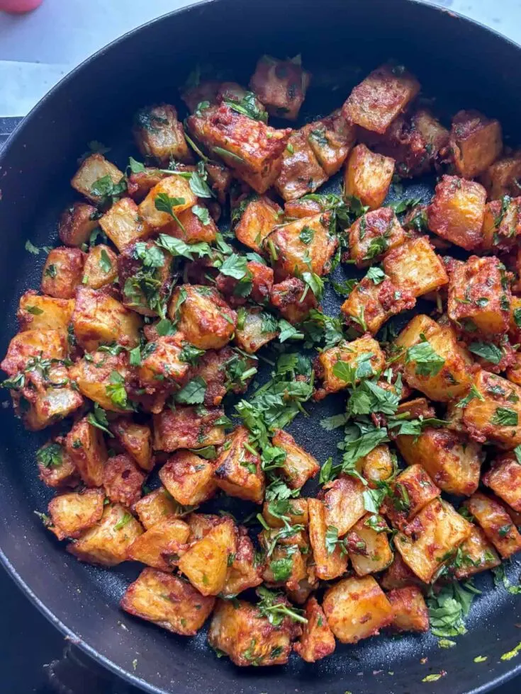 Batata Harra Recipe (Spicy Lebanese Potatoes) - By The Forkful