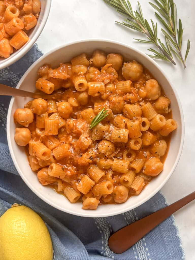 Pasta e Ceci (Pasta with Chickpeas) Recipe - By The Forkful