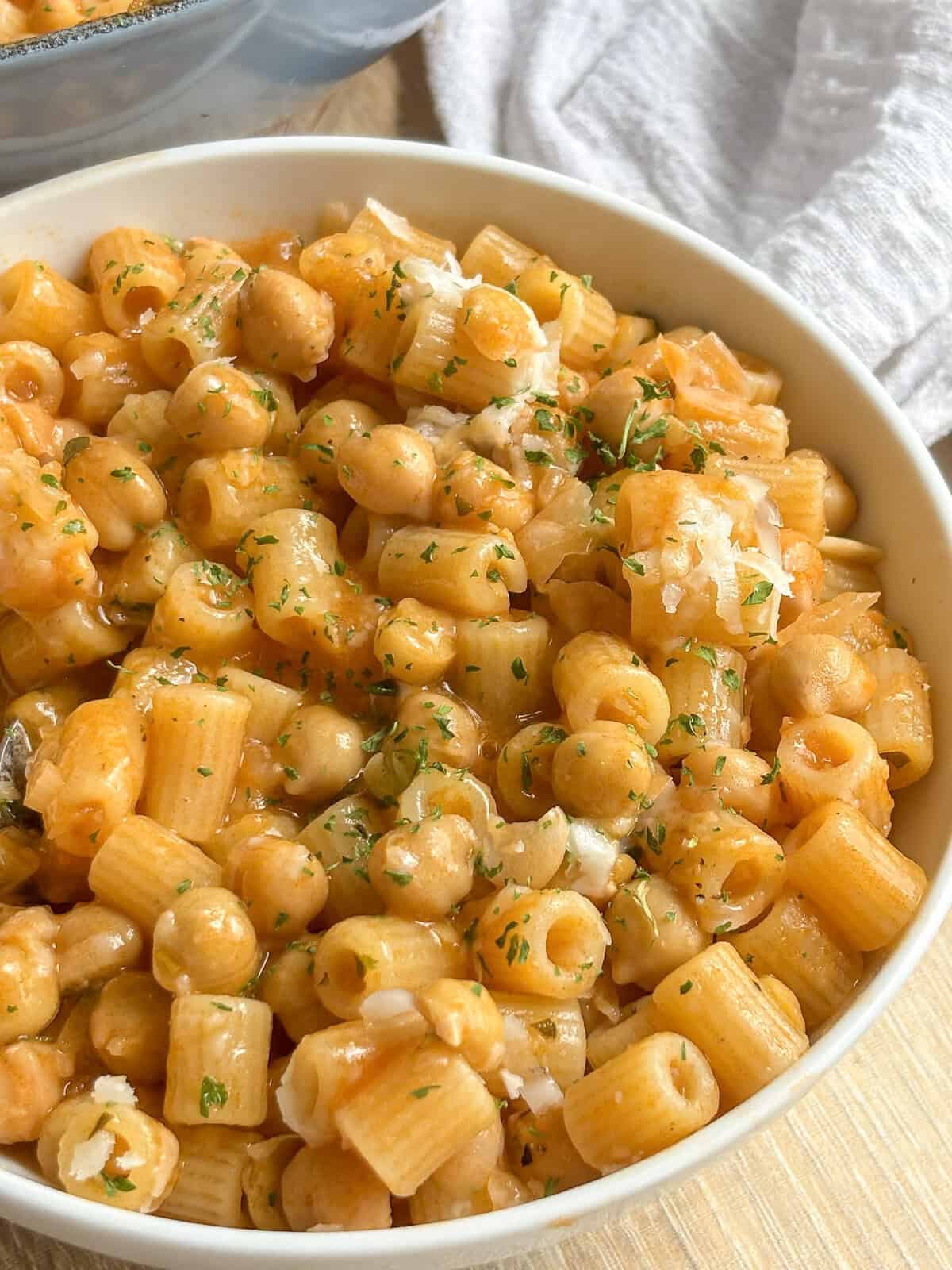 Pasta e Ceci (Pasta with Chickpeas) Recipe - By The Forkful