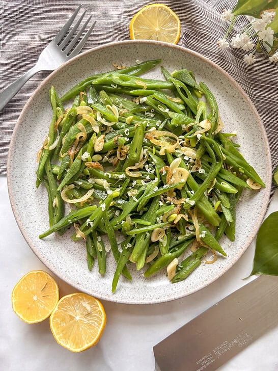 Easy Runner Beans Recipe - By The Forkful