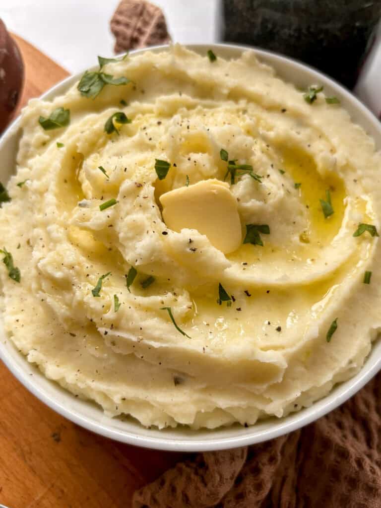 Garlic Mashed Potatoes - By The Forkful