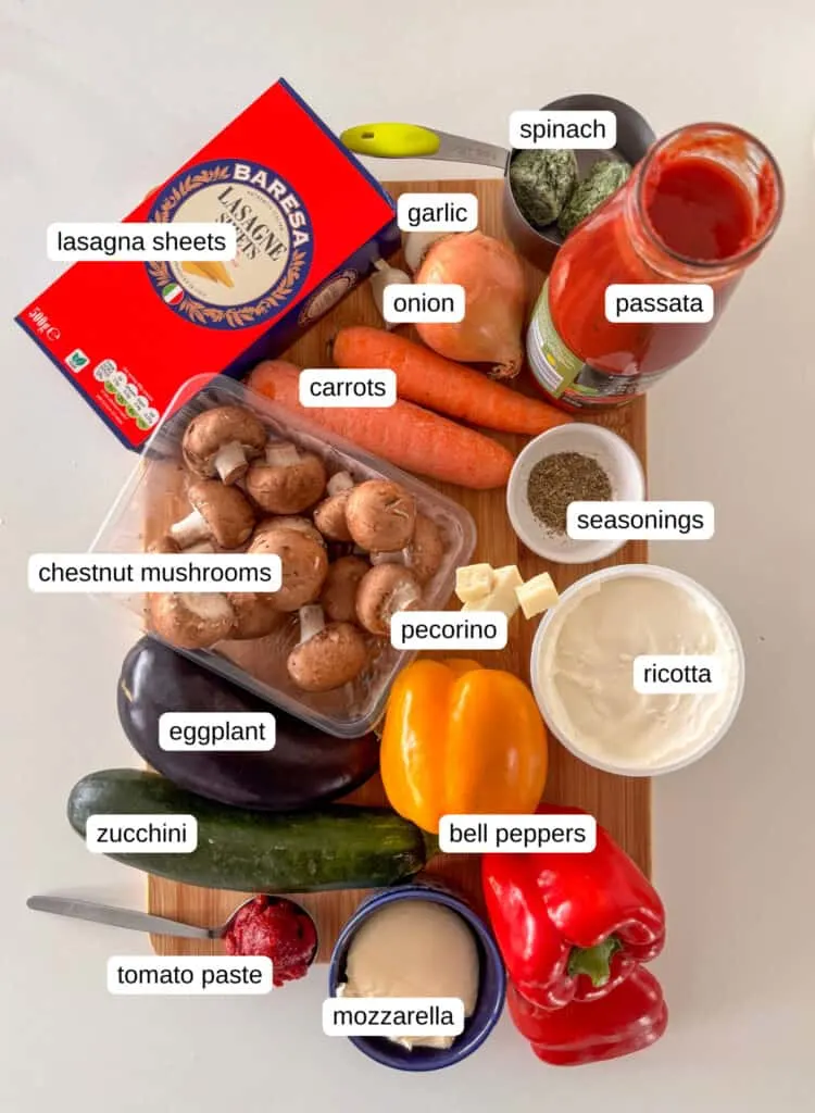 Vegetable Lasagna Recipe - By The Forkful