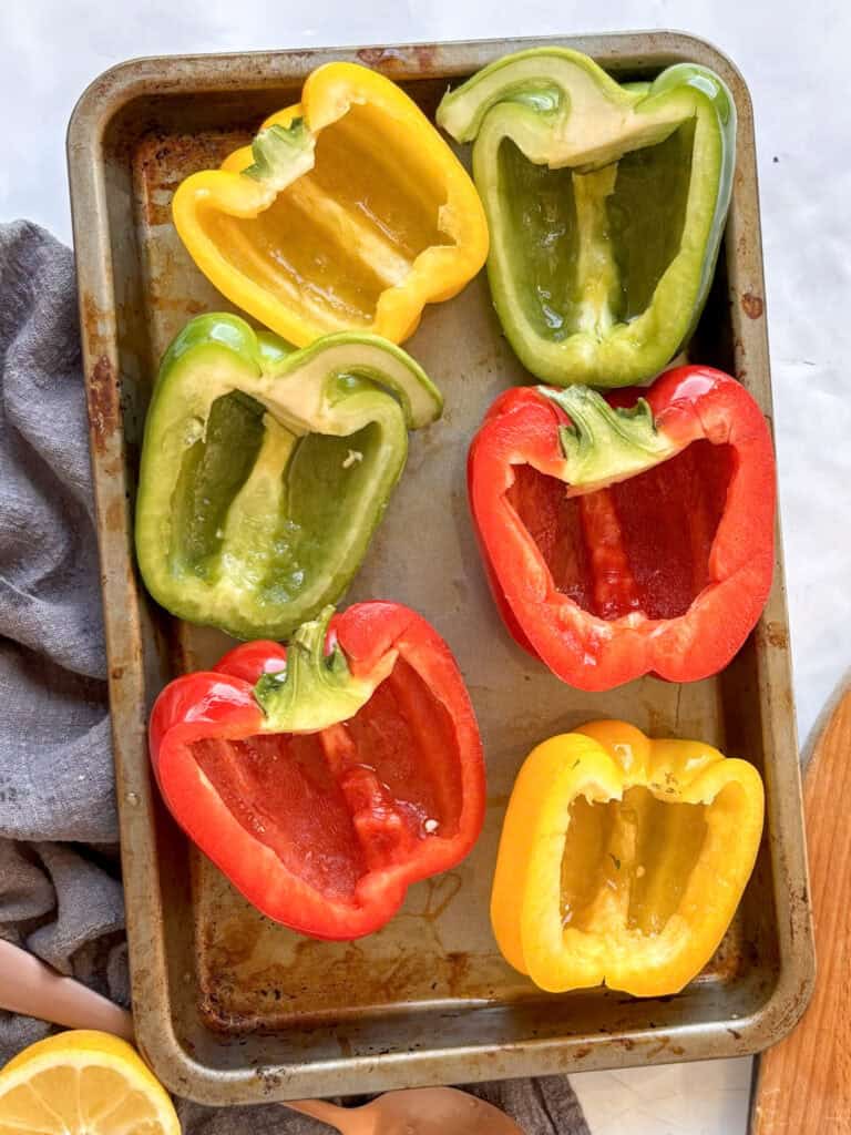 Mexican Stuffed Peppers - By The Forkful