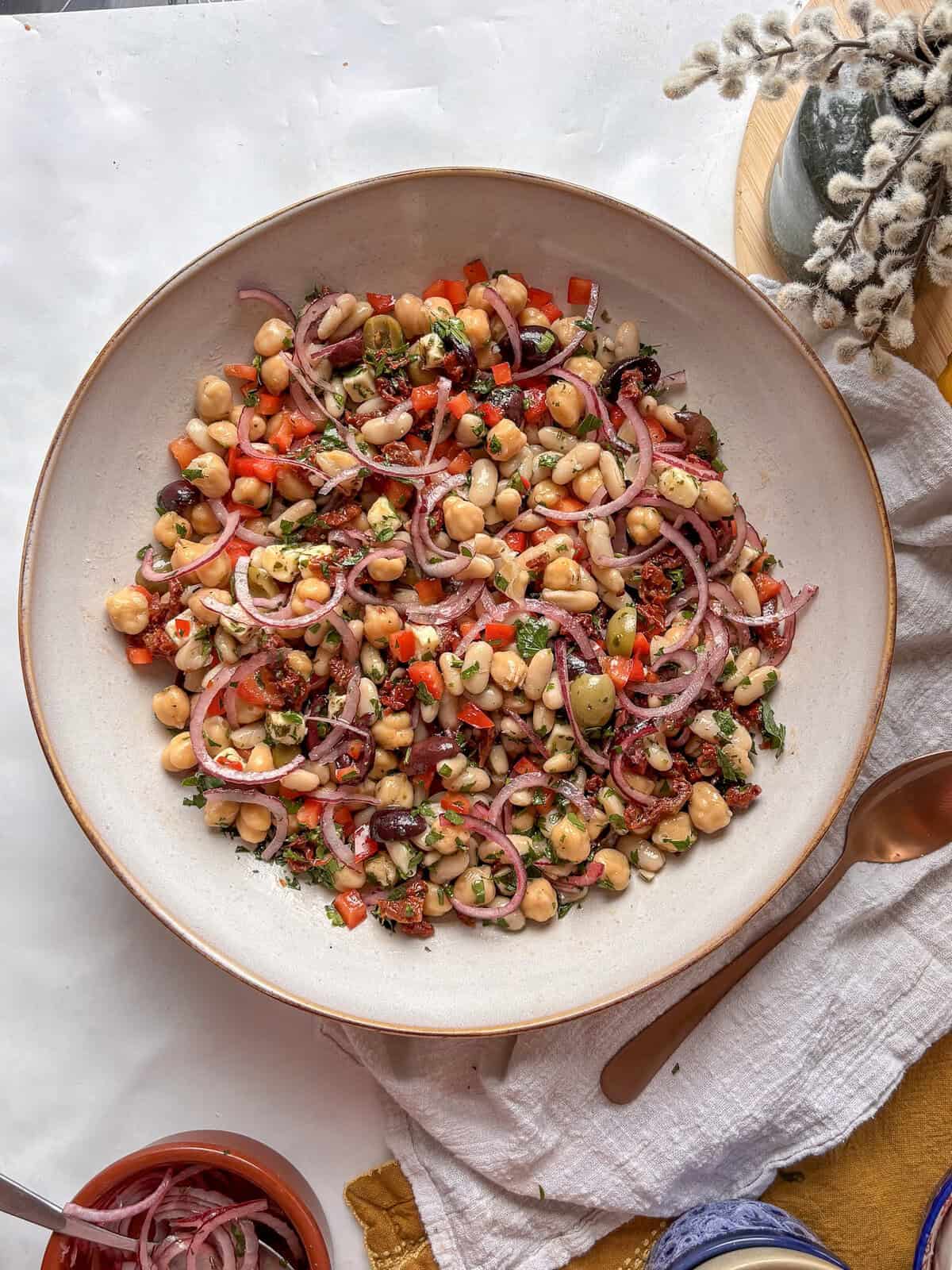 Dense Bean Salad - By The Forkful