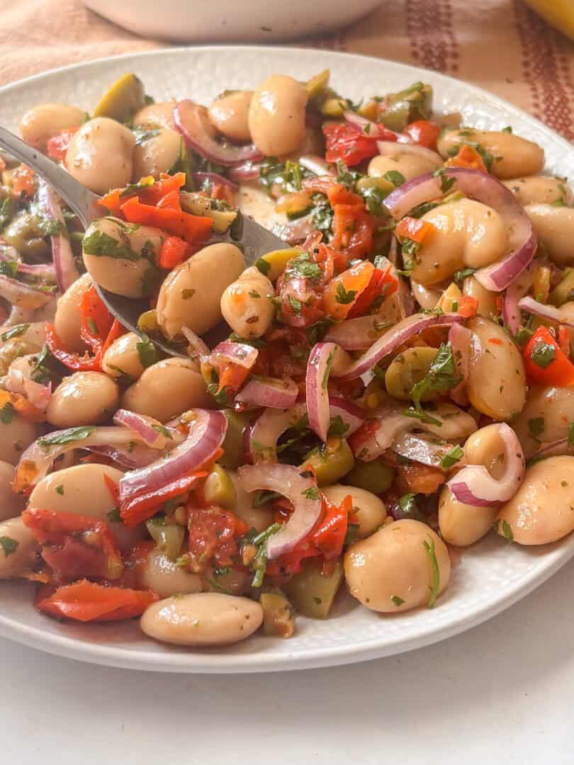 Marinated White Beans - By The Forkful
