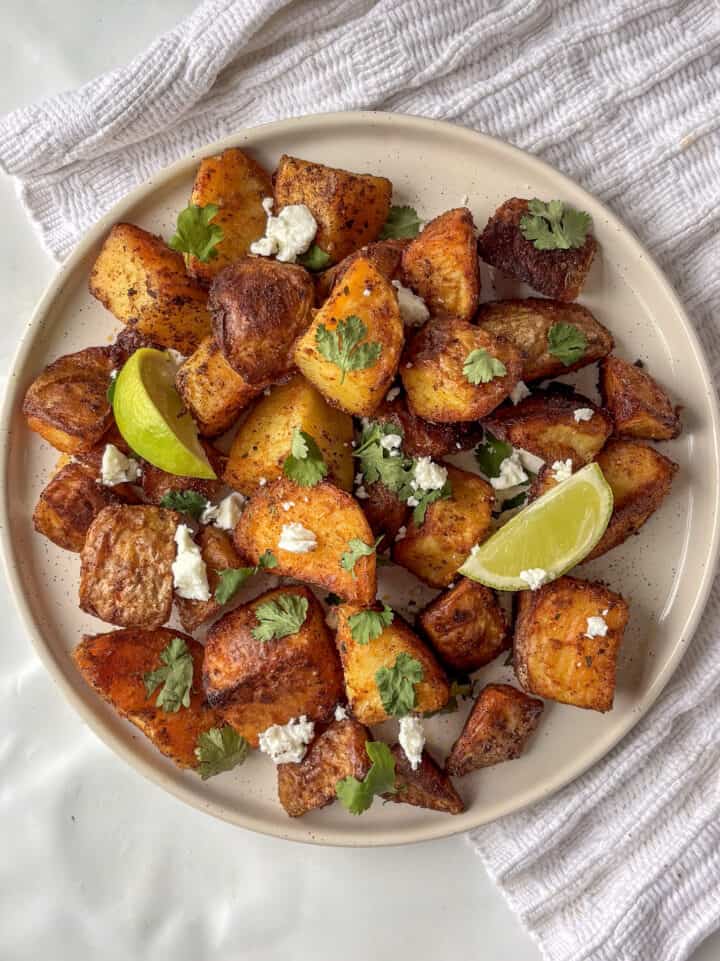Crispy Mexican Potatoes - By The Forkful